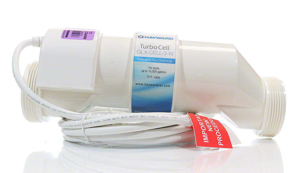 GLX-Cell-3-W - Turbo Cell with 15 Foot Cable for Pools up to 15,000 ...