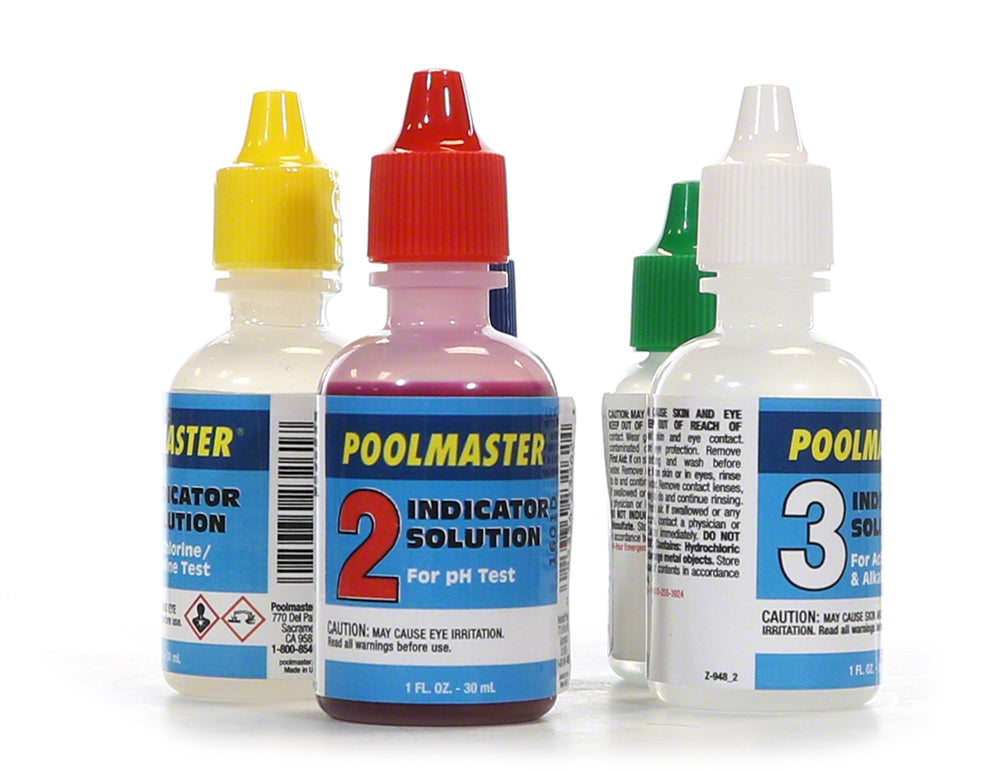 PoolMaster Reagent Solutions Replacement - 1 through 5 - 23227