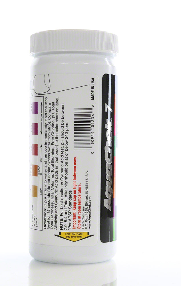 AquaChek Silver 7-Way - 100 Strips - 551236