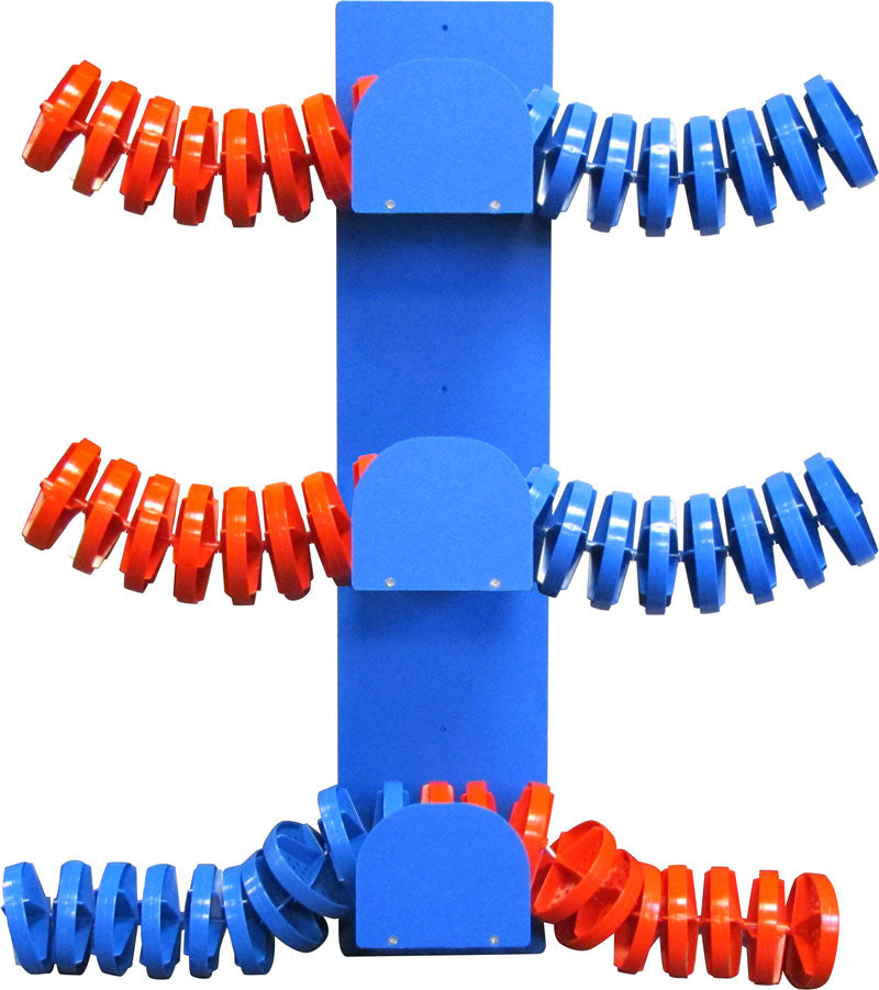 Lane Line Wall Bracket for 3 Pool Lane Lines - Blue