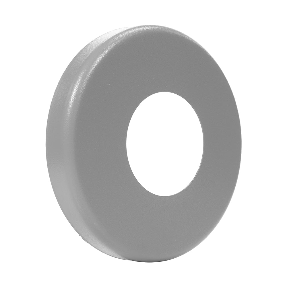Stainless Pool Rail Escutcheon Plate - Vinyl Coated Gray - SR Smith ...
