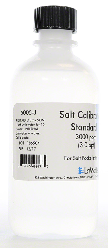 Calibration Standard Solution 3000 PPM 120 mL (For Salt PockeTester ...