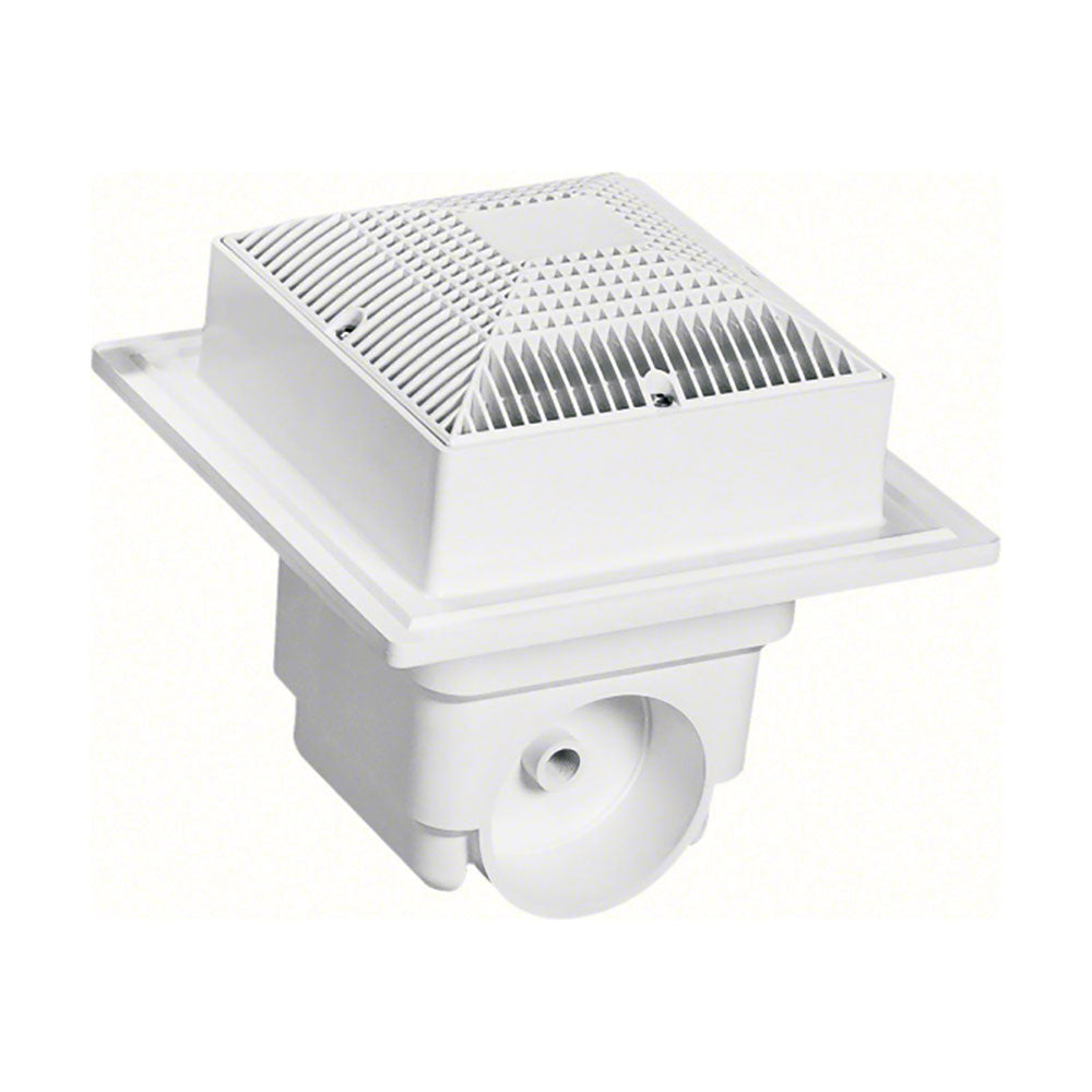 MLD-SG-0909-WT2 - 9 Inch Square SuperSump Main Drain Sump With 4 Inch ...