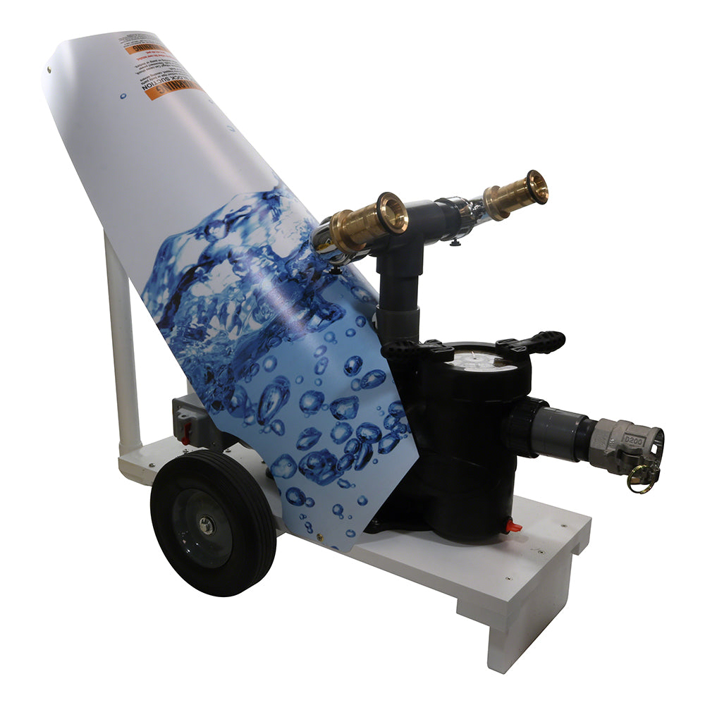 1 HP Pool Water Cooling Cannon - 115V with 50 Foot Cord
