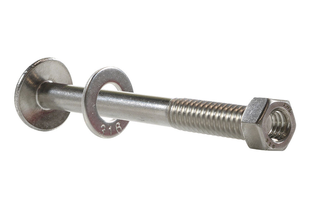 Pool Ladder Tread Nut and Bolt - 5/16 x 2-3/4 Inches - BOL-316