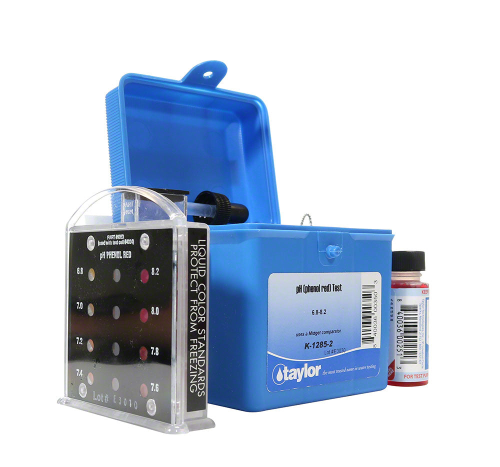 Taylor Midget pH (Phenol Red) Pool Test Kit - K-1285-2