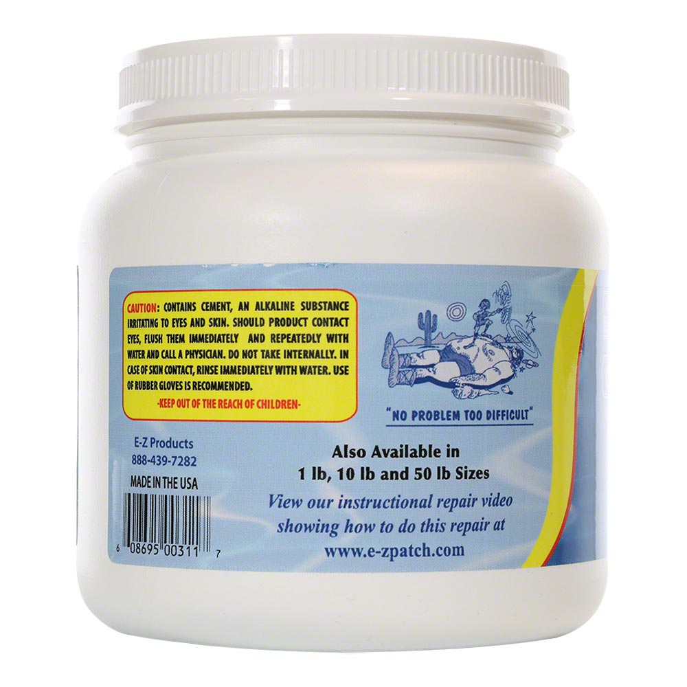 White Pool Plaster Repair (Quick Set) - 3 lbs - EZ Patch - EZP1-3-FS