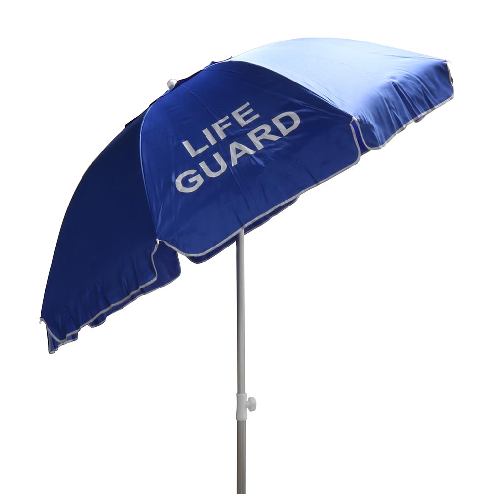 Blue Tilting Lifeguard Umbrella - Nylon - 6-1/2 Foot