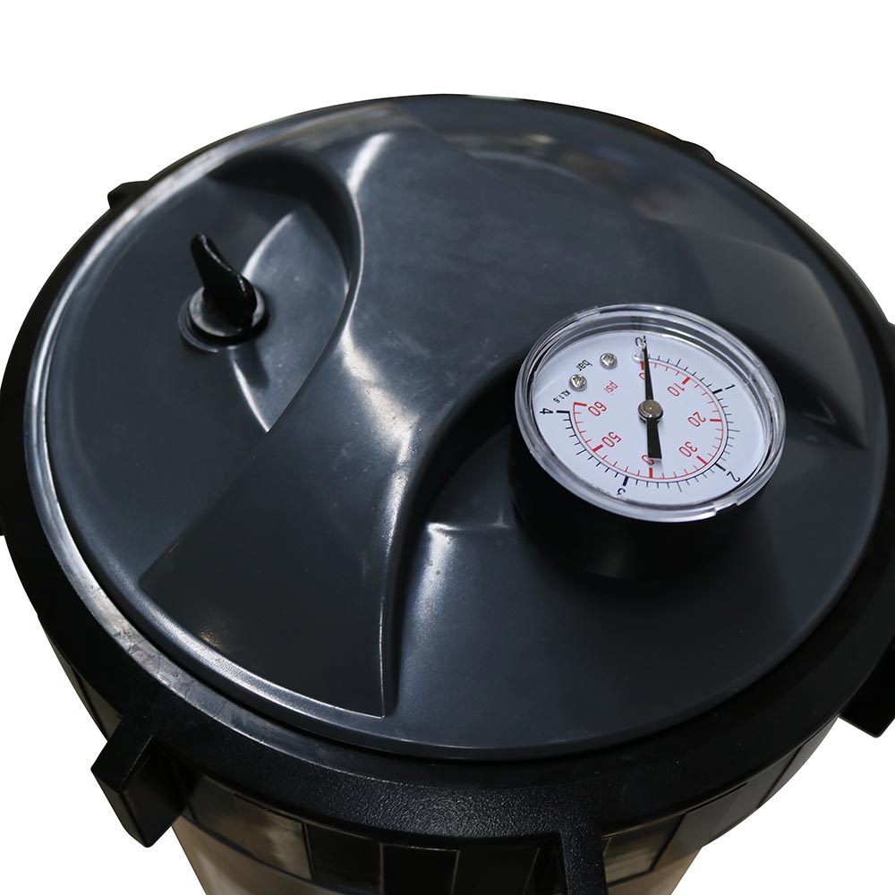 Portable Pool Vacuum System - 1 HP with Large Filter 115V 50' Cord