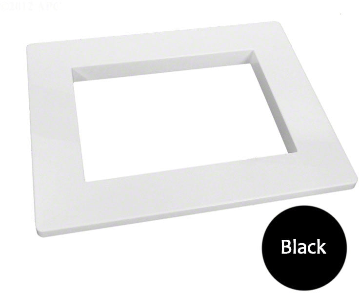 SP1084FBlack - SP1084 Snap-On Skimmer Face Plate Cover Black - Hayward