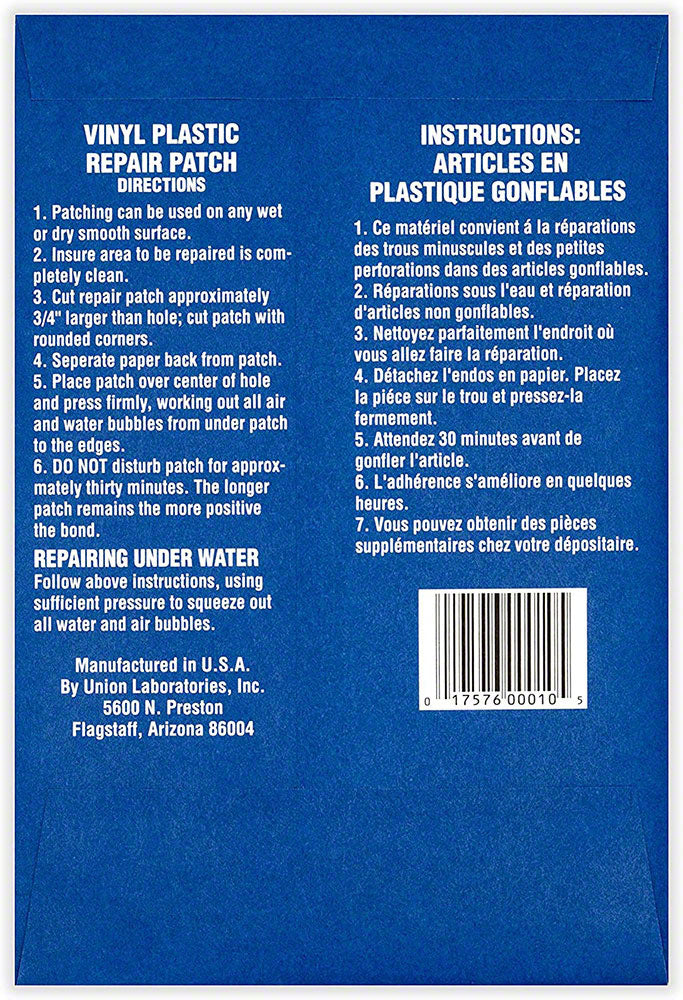 10 - Peel and Stick Vinyl Pool Patches
