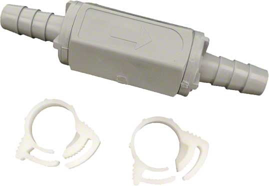 521160 - In-Line Check Valve PVC - 3/8 Inch Hose Barb - Rola-Chem