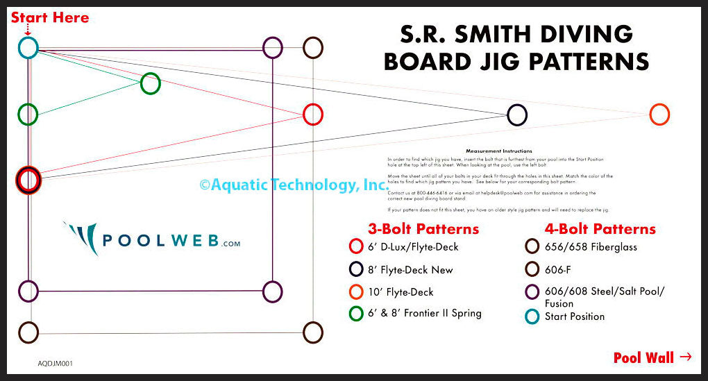 AQDJ001 - Diving Stand Jig Measurement Tool