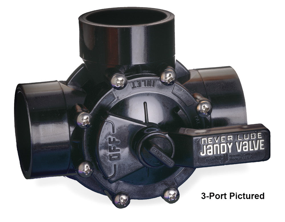 Jandy Never Lube Diverter Valve 2-Port CPVC - 2 to 2-1/2 Inch - 4716