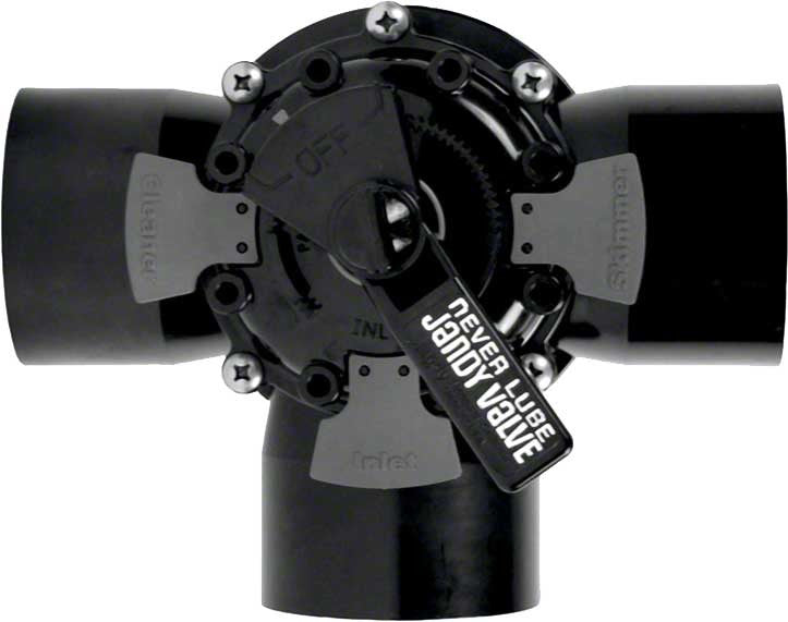 Jandy Never Lube Large Diverter Valve 3-Port CPVC - 2-1/2 to 3 Inch - 4719
