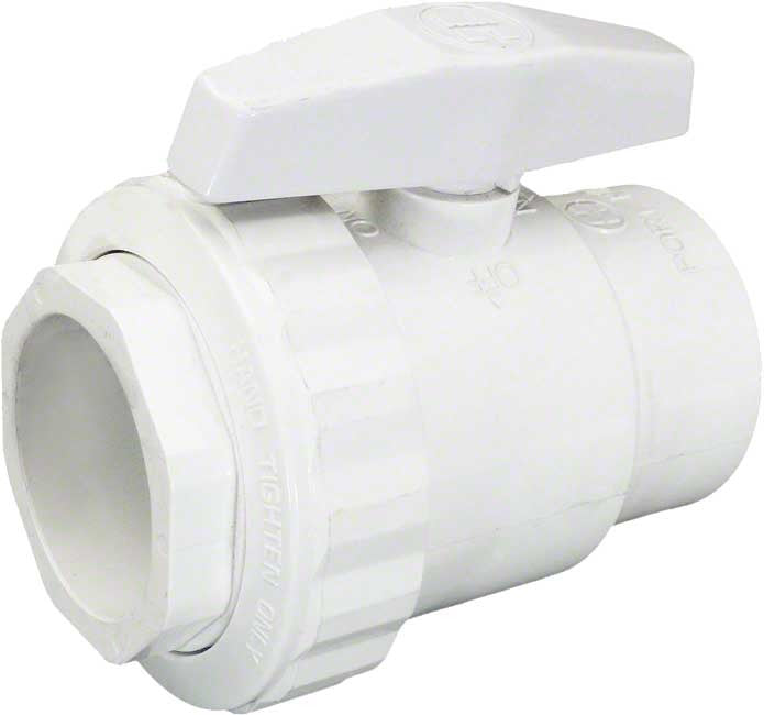 SP0722S - Trimline 2-Way Ball Valve PVC - 1-1/2 Inch Socket - Hayward