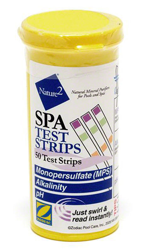 W29300 Nature2 Spa Test Strips - 50 Strips - Zodiac