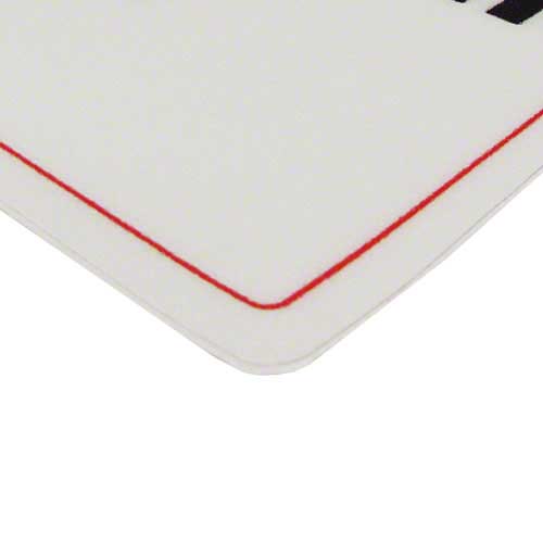 6 FT Pool Deck Depth Marker - Adhesive Installation