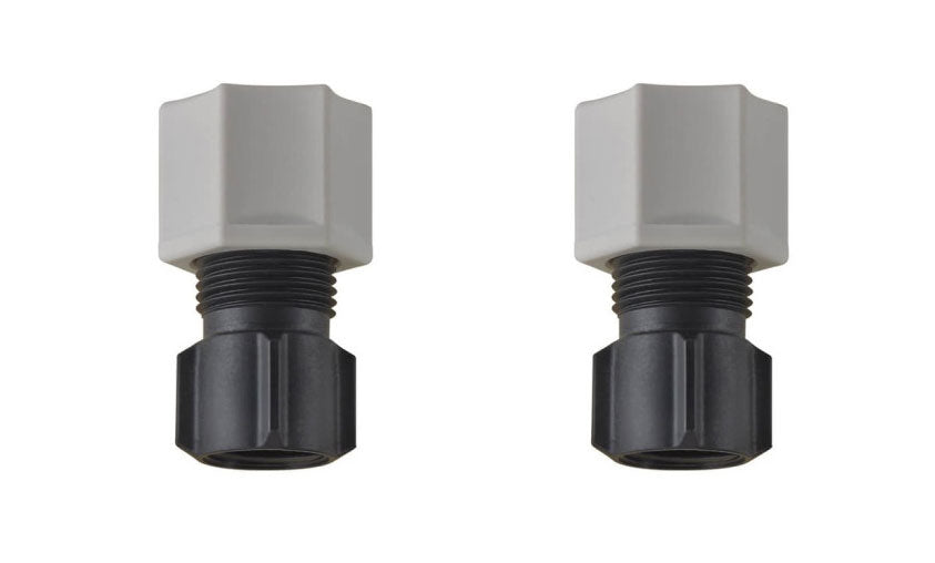 UCADPTR - Feed Pump Connecting Nuts 3/8 Inch with Adapters - 2 Pack ...