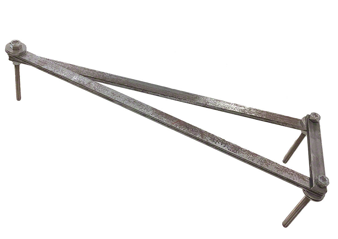 71-209-707-SS - Three Bolt Jig for 8 Foot Flyte-Deck - 10 Inch Bolts