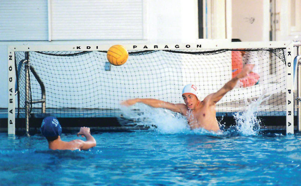 Paragon Water Polo Goal Frames (White Pair) - 36104