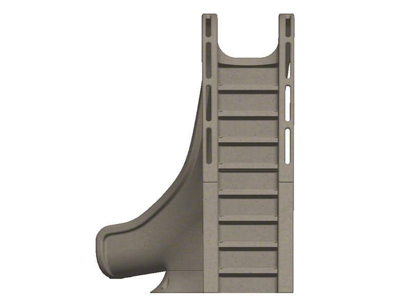 Global Tidal Wave Water Slide Left Turn With LED Light - Gray - GPPSTW ...