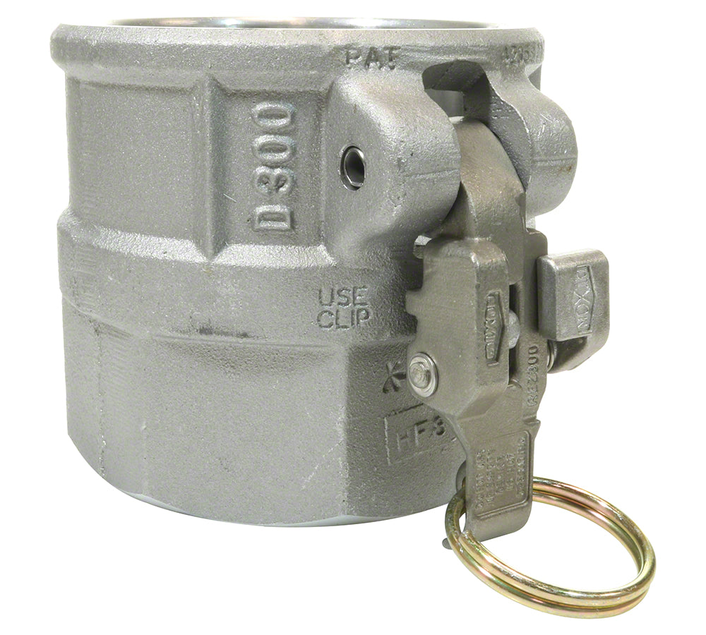 Aluminum Cam and Groove Female Coupler x Female NPT Thread - 3 Inch ...