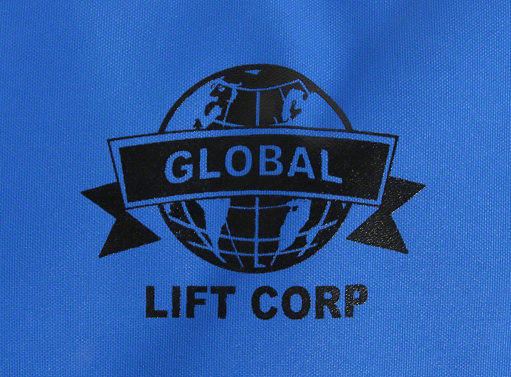 R-375-R450R Deluxe Pool Lift Cover Blue - Global Lift - RGLCPCB