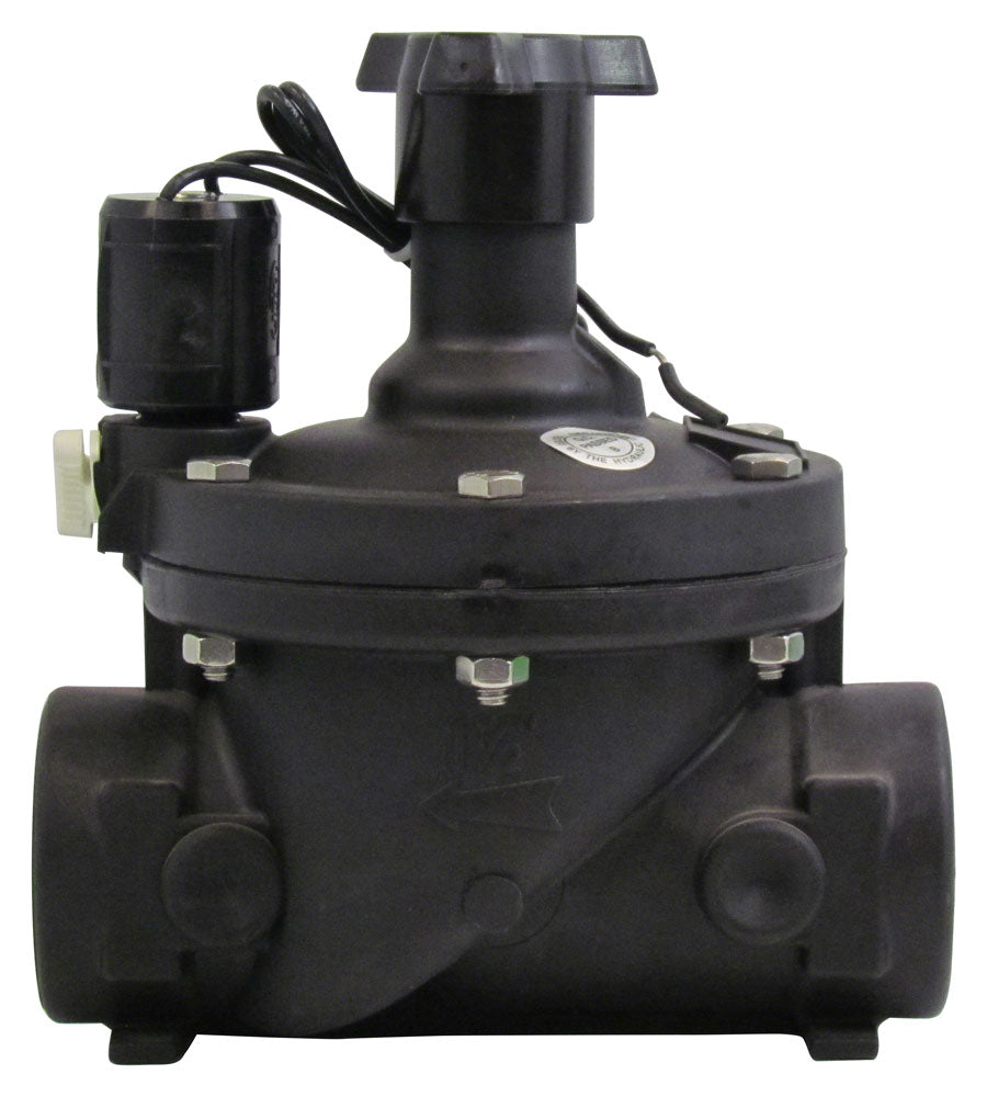 PVC Solenoid Valve 2 Inch 24V With Flow Control